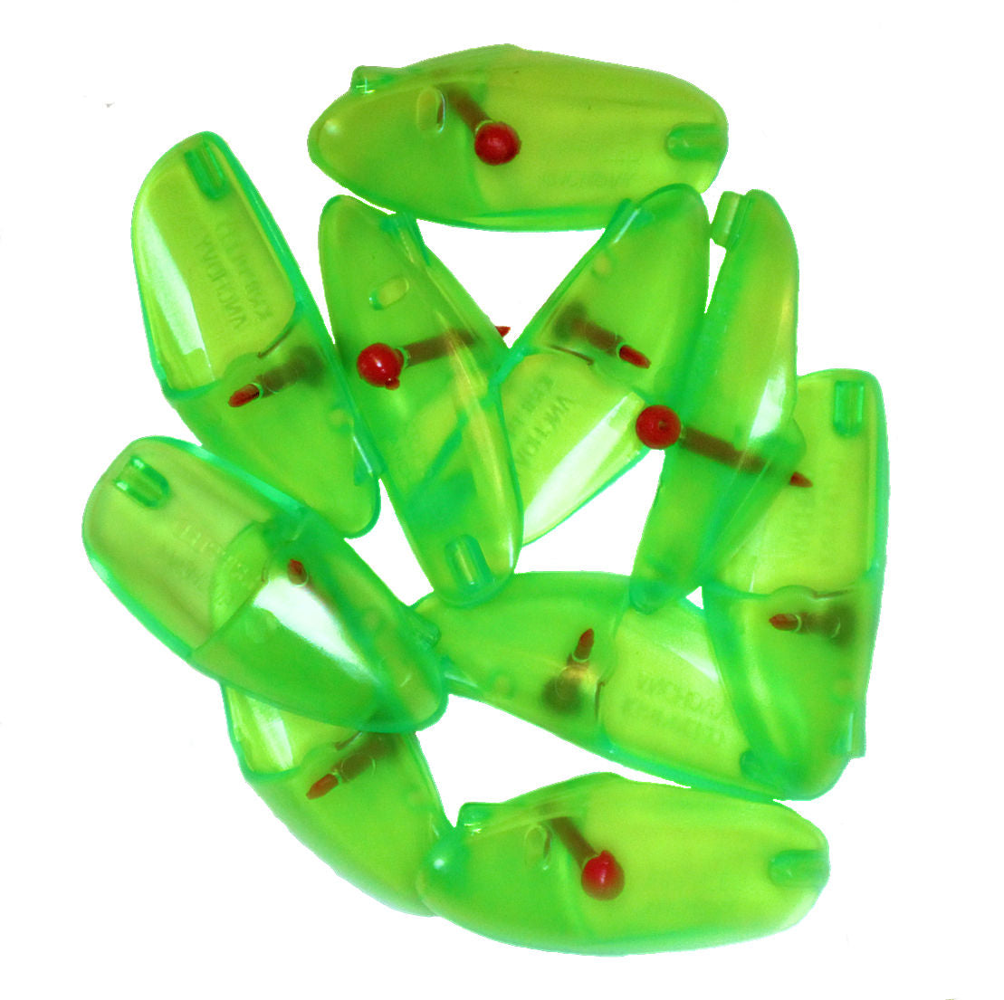 Krippled Anchovy Unrigged 50-pack, Green – KrippledBaitrigs.com